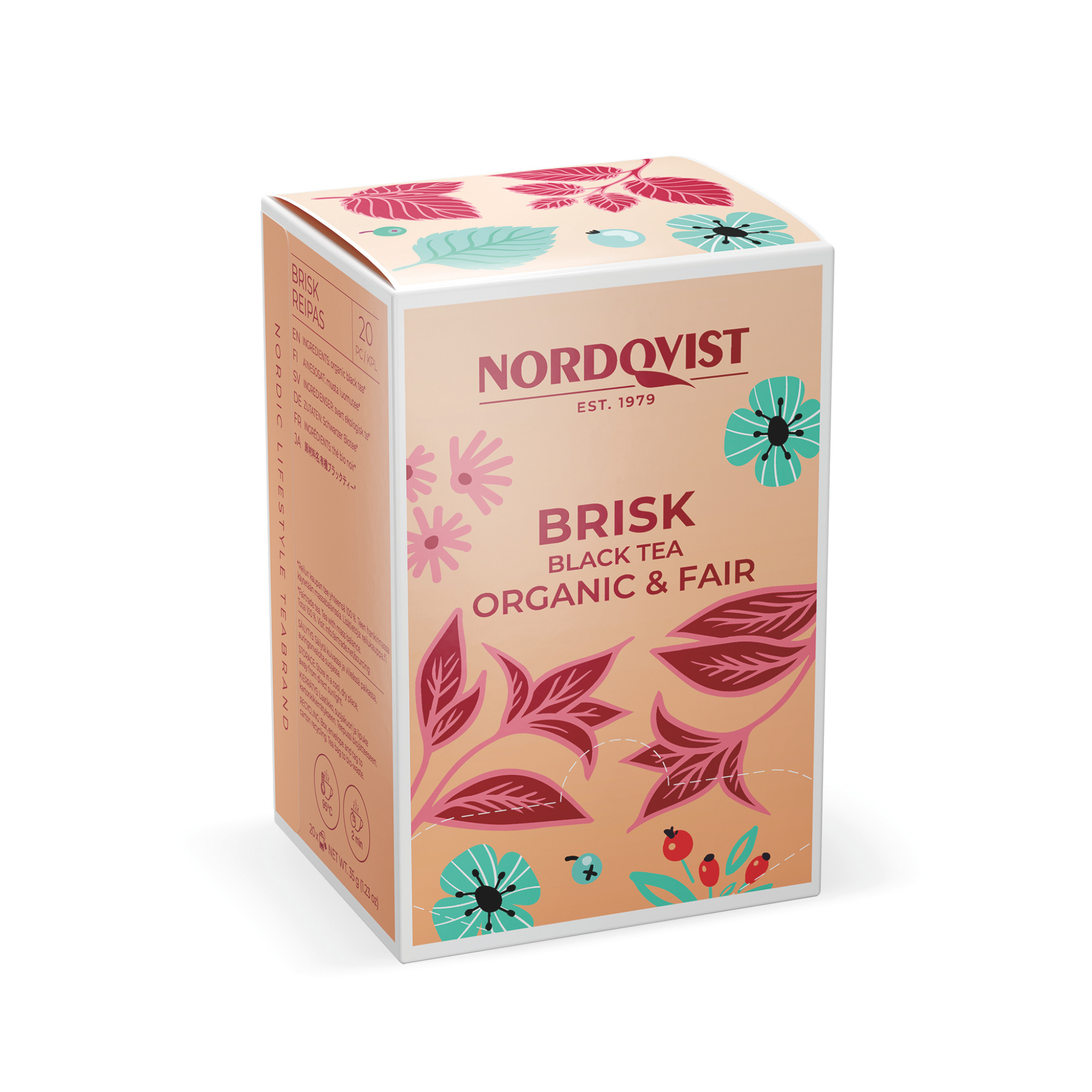 Brisk Organic Black Tea - Nordqvist Tea